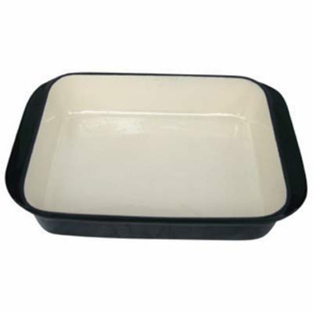 Rectangular Cast Iron Roasting Pan - Black – Jean Patrique Professional ...