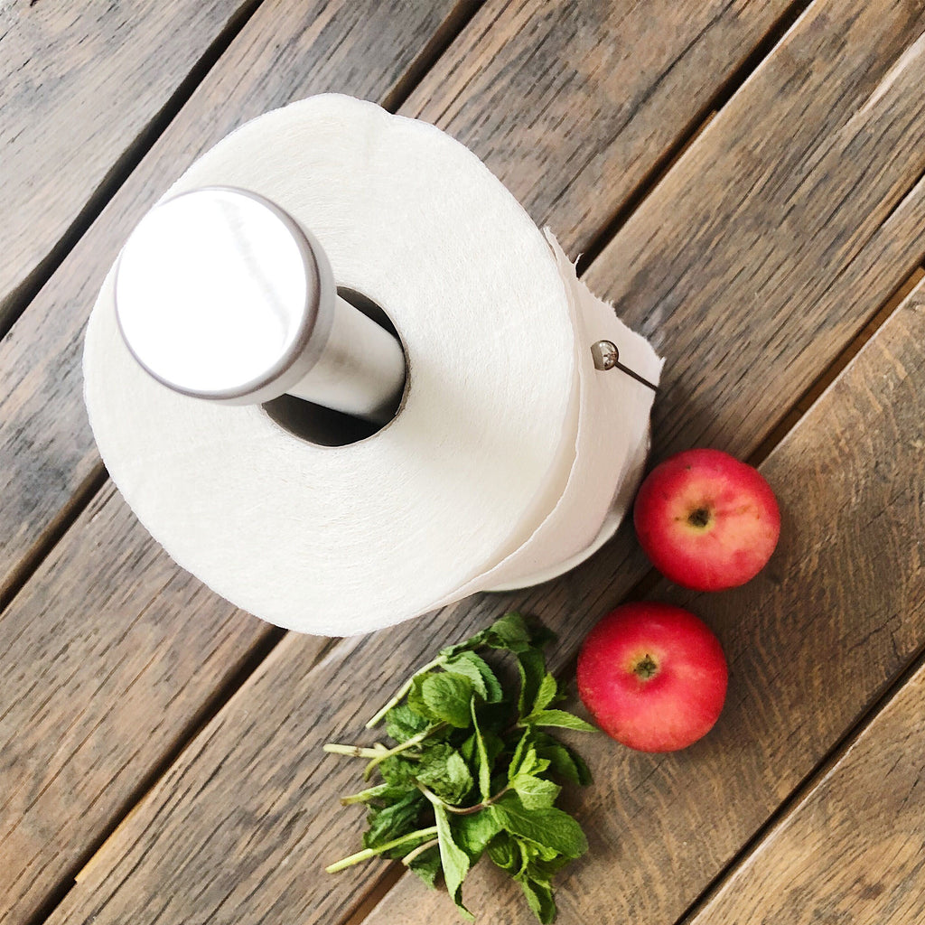 Brushed Steel Spring-Loaded Kitchen Towel Holder – Jean Patrique ...