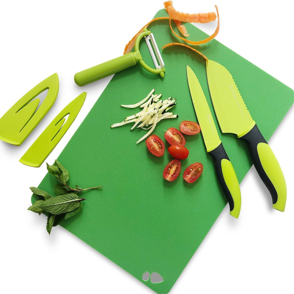 3 Piece Chef’s Non-Stick Green & Black Prep Set – Jean Patrique ...