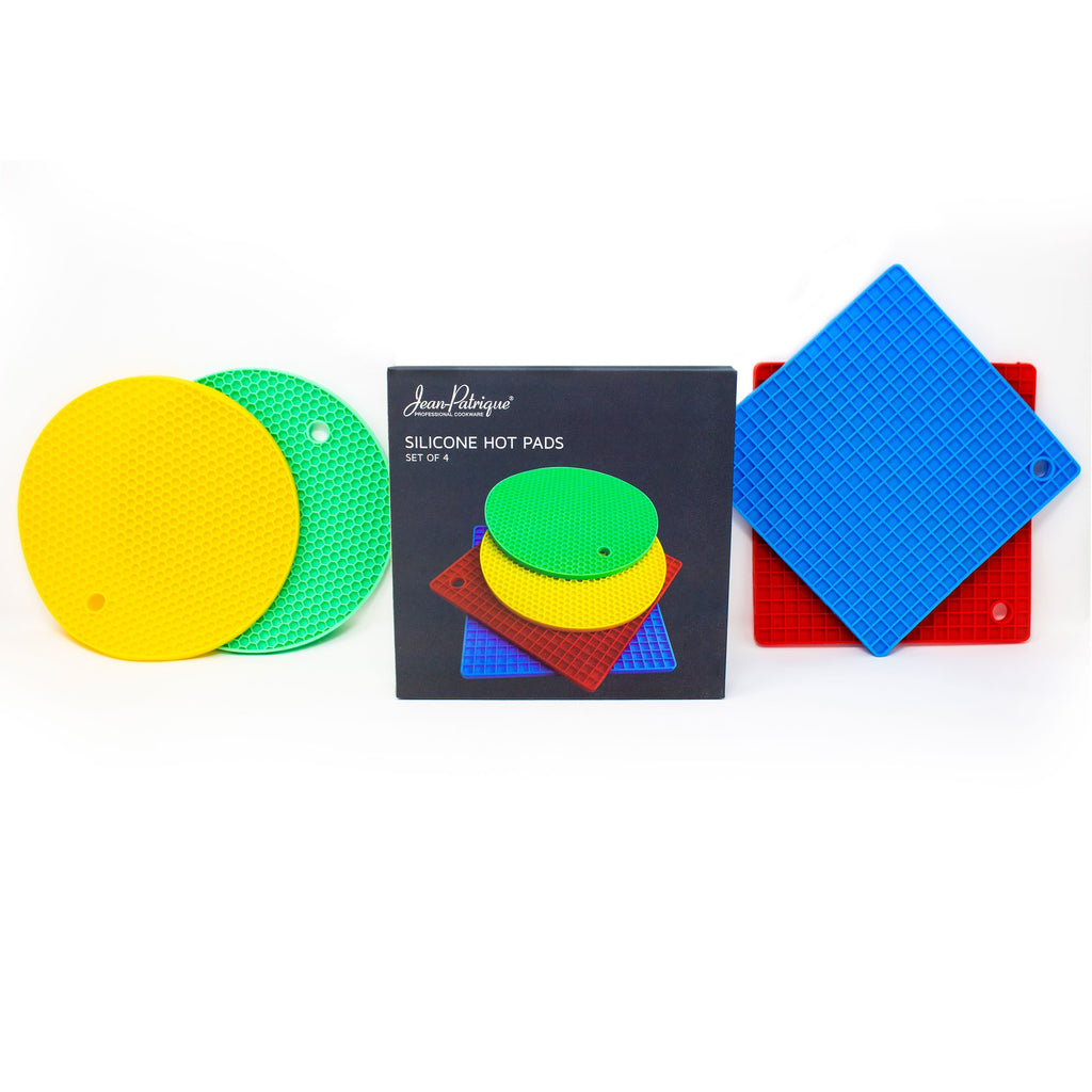 Silicone Heat Resistant Trivet Mats - Set of 4 – Jean Patrique ...
