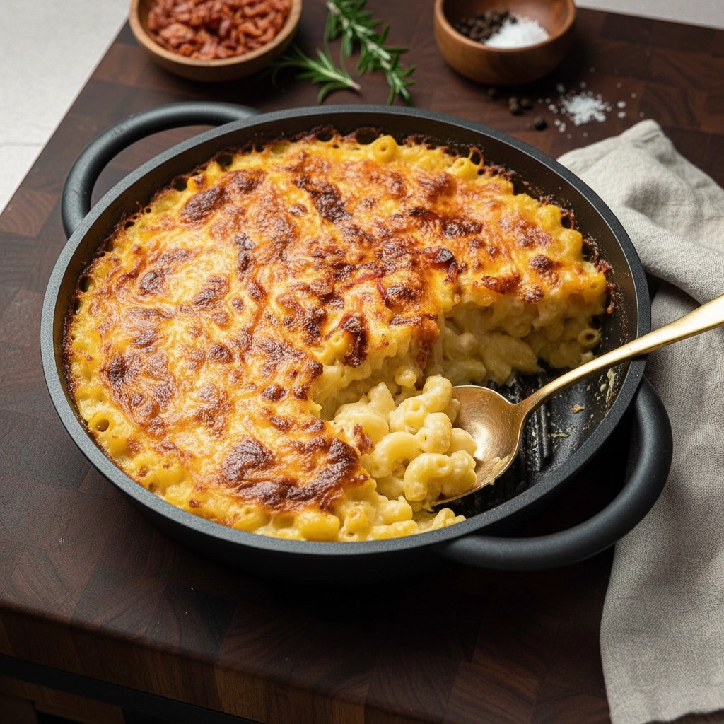Creamy Baked Mac and Cheese - Jean Patrique