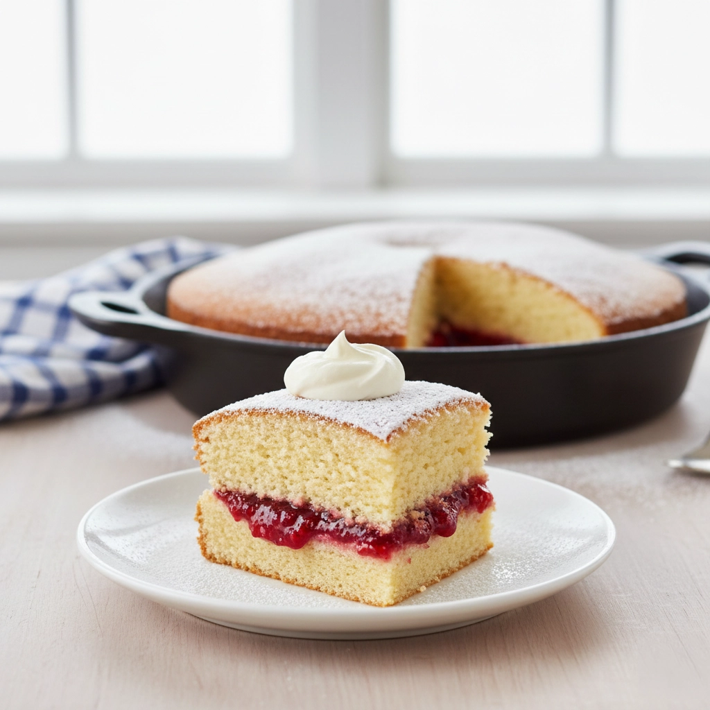 Vegan Victoria Sponge Cake - Jean Patrique